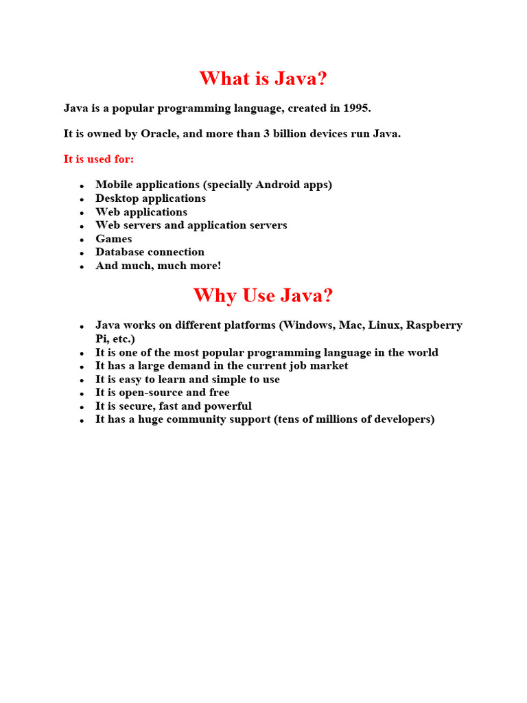 Chapter 001 Getting Started With Java Language Variables, Data | PDF ... Chapter 001 Getting Started With Java Language Variables, Data | PDF ...