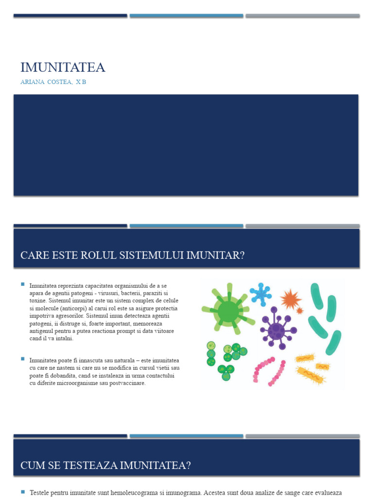 Imunitatea | PDF