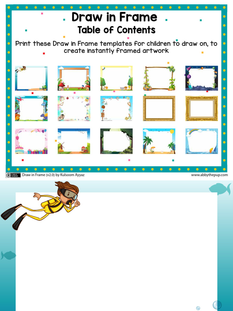 Draw in Frame | PDF | Teaching Methods & Materials | Art