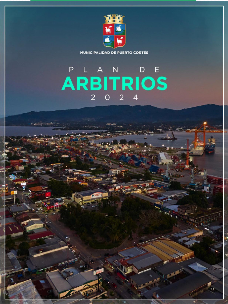 Plan de Arbitrios Puerto Cortés 2024 | PDF