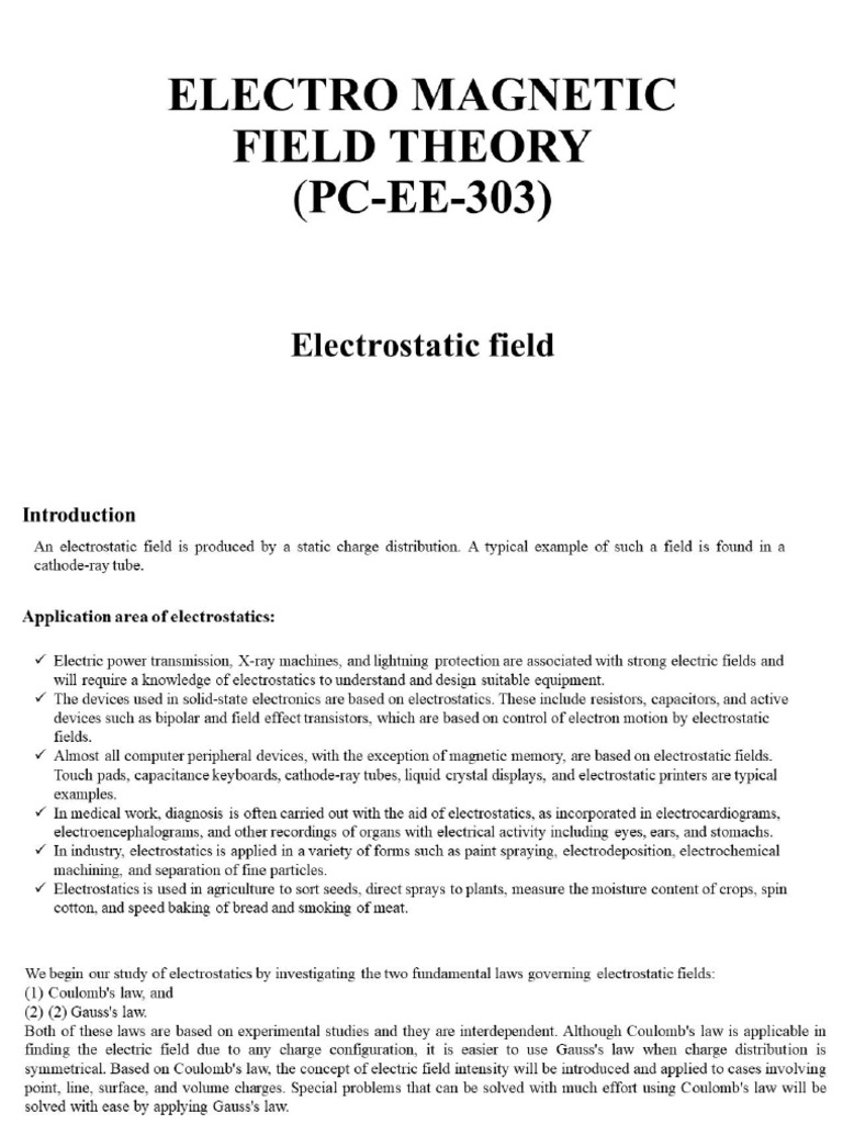 EMFT Module 3 | PDF
