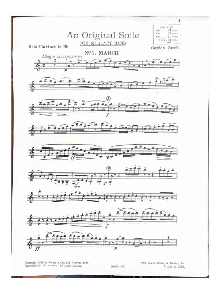 An Original Suite - Gordon Jacob | PDF