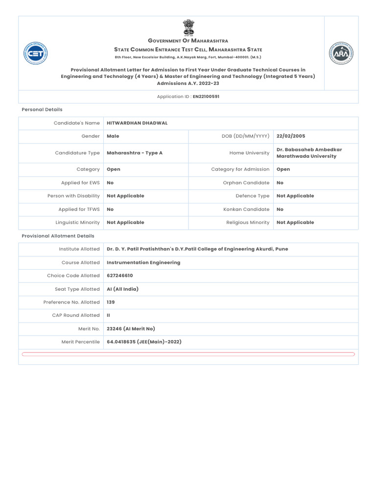 Allotment | PDF