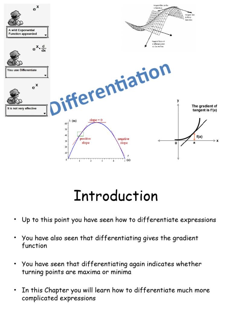 8) C3 Differentiation | PDF