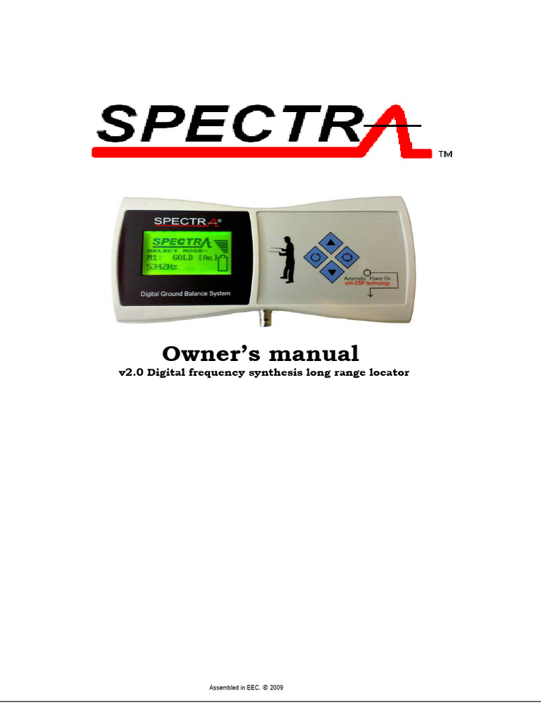 Spectra User's Manual | PDF