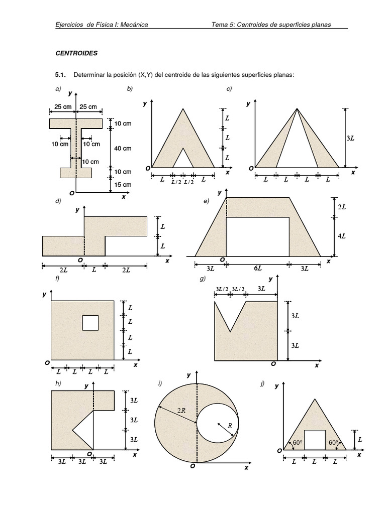 Ejercicios Tema 4 - Centroides | PDF