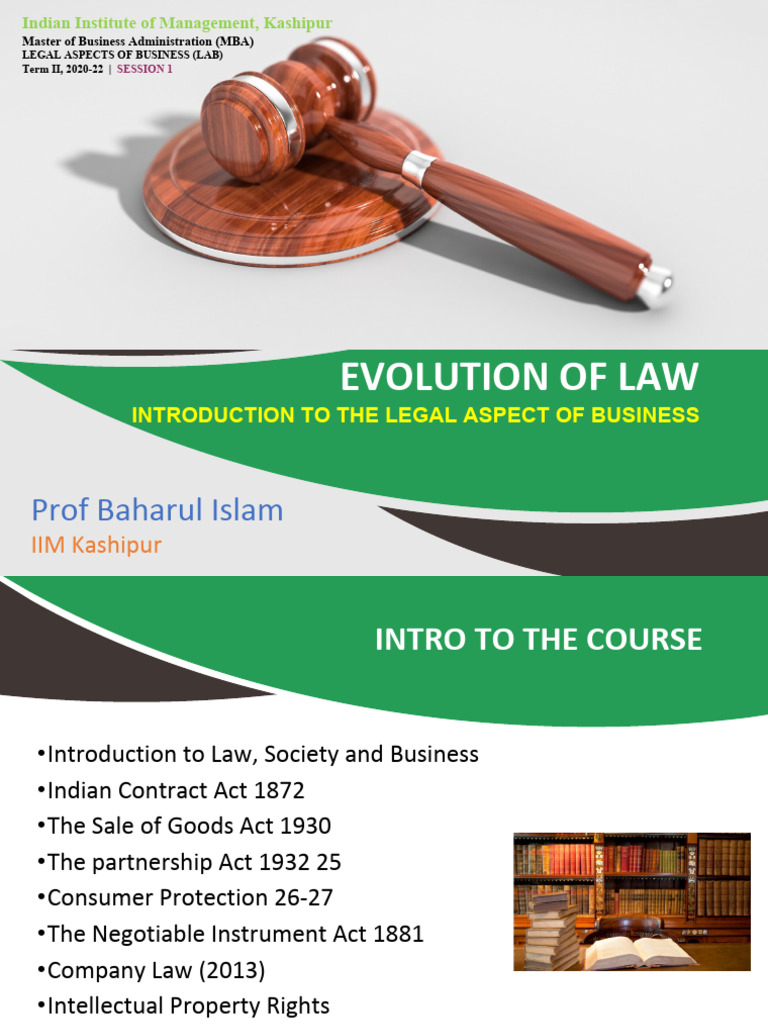 Evolution of Law | Download Free PDF | Common Law | Precedent