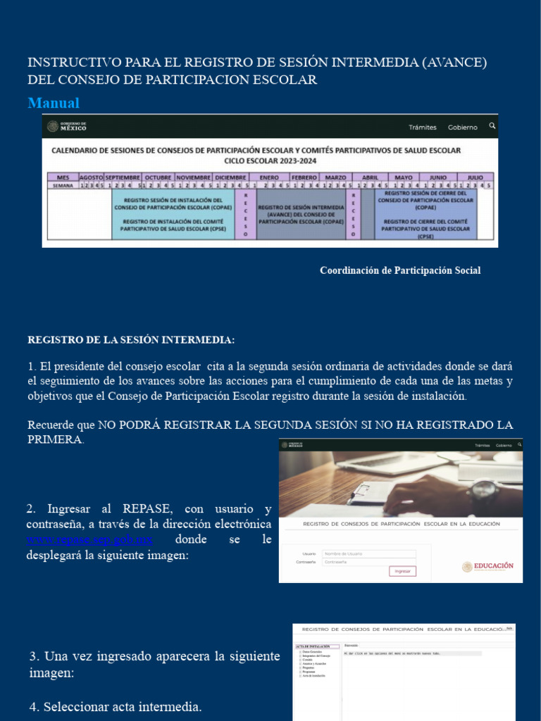 Sesion Intermedia (Manual) REPASE | PDF