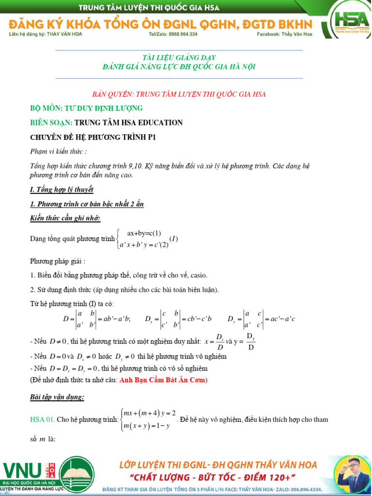 B03-Lt-Hsa-H PHNG TRNH P1 | PDF
