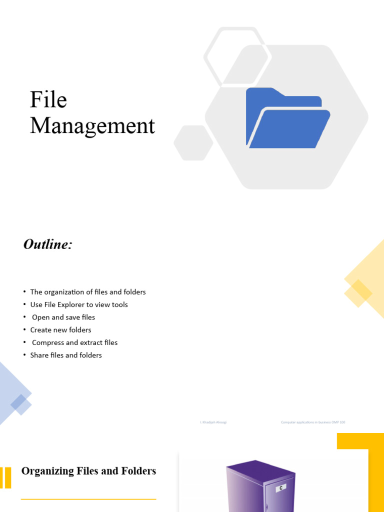 File Management and Internet Basics Guide | PDF | Computer File ...
