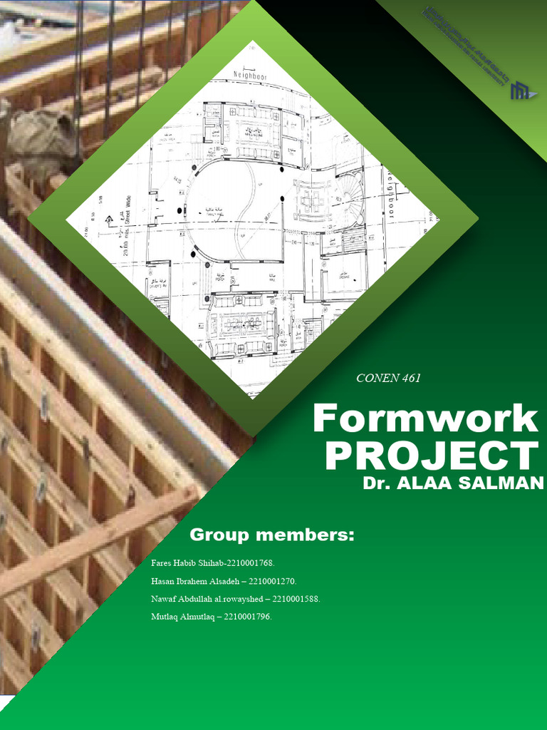 Formwork Project (Fares Habib Shihab) | PDF | Building | Structural ...