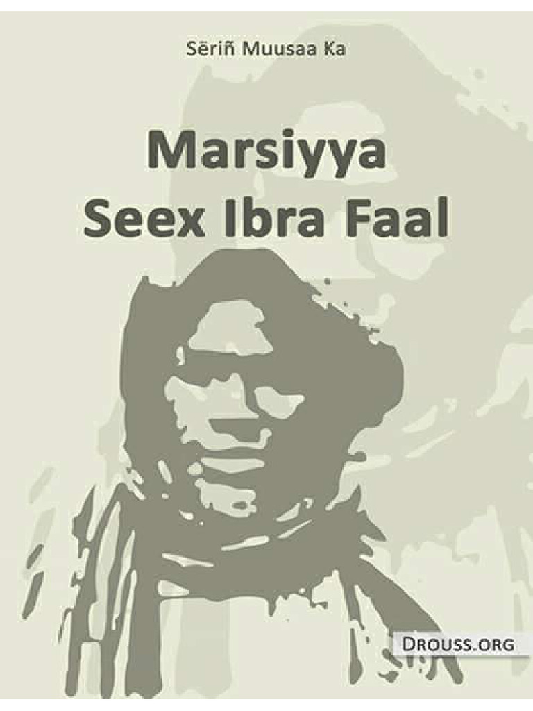Marsiyya Mame Cheikh Ibrahima Fall Par Cheikh Moussa Ka | PDF