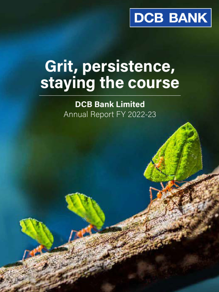 DCB Bank 2022-23 Annual Report | PDF | Securities (Finance) | Reserve ...