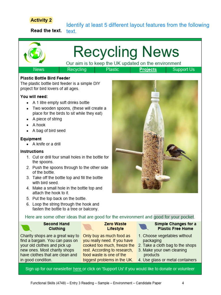 Text A - Recycling | PDF
