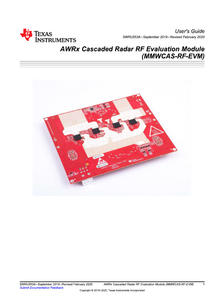 Cascade Radar User Guide | PDF