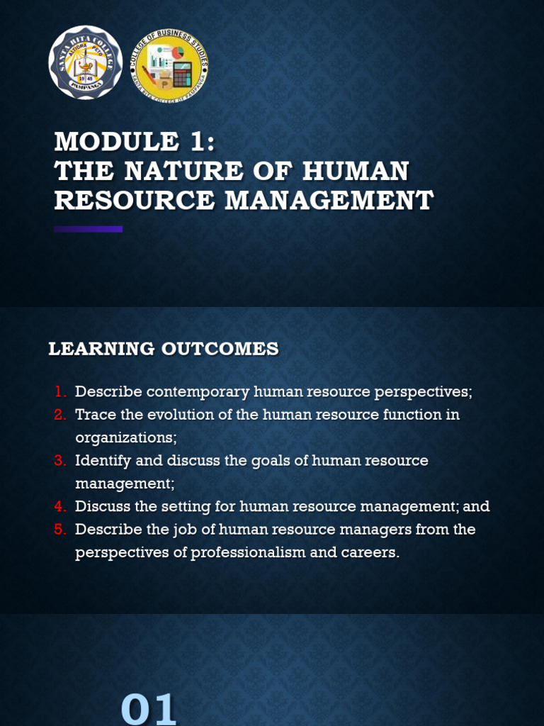 Module 1 The Nature of HRM 1 | PDF | Human Resource Management | Human Resources