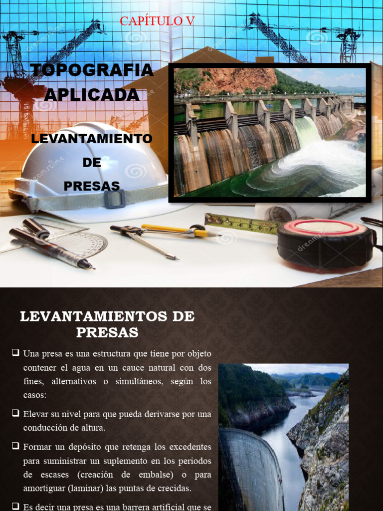 Capítulo V - Presas | PDF | Represa | Reservorio