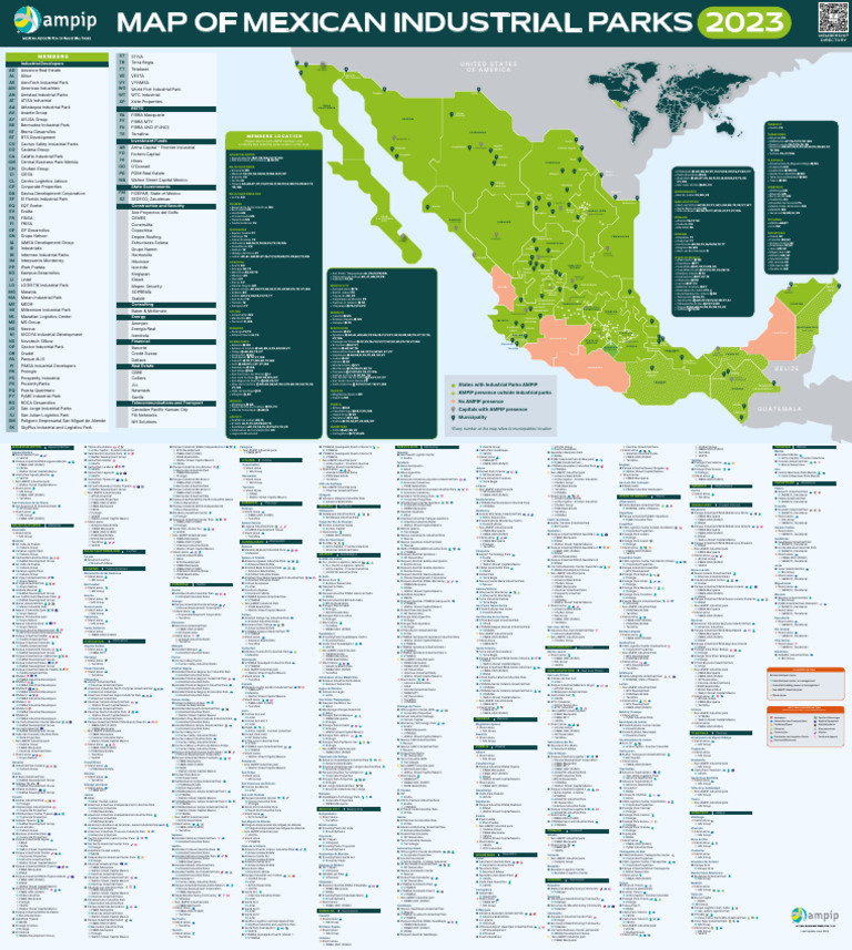 Mapa de Parques Industriales | PDF