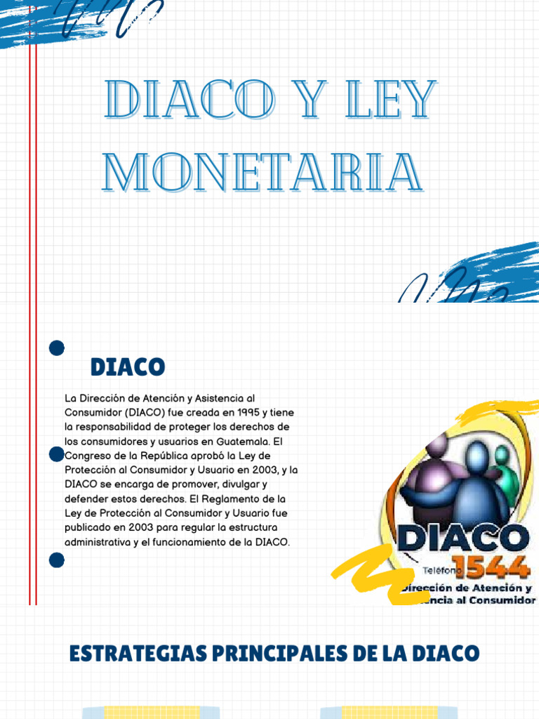 Diaco y Ley Monetaria | PDF