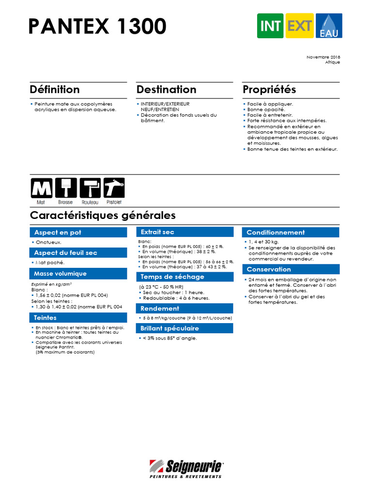 FT Pantex 1300 Cote D Ivoire 2018 | PDF