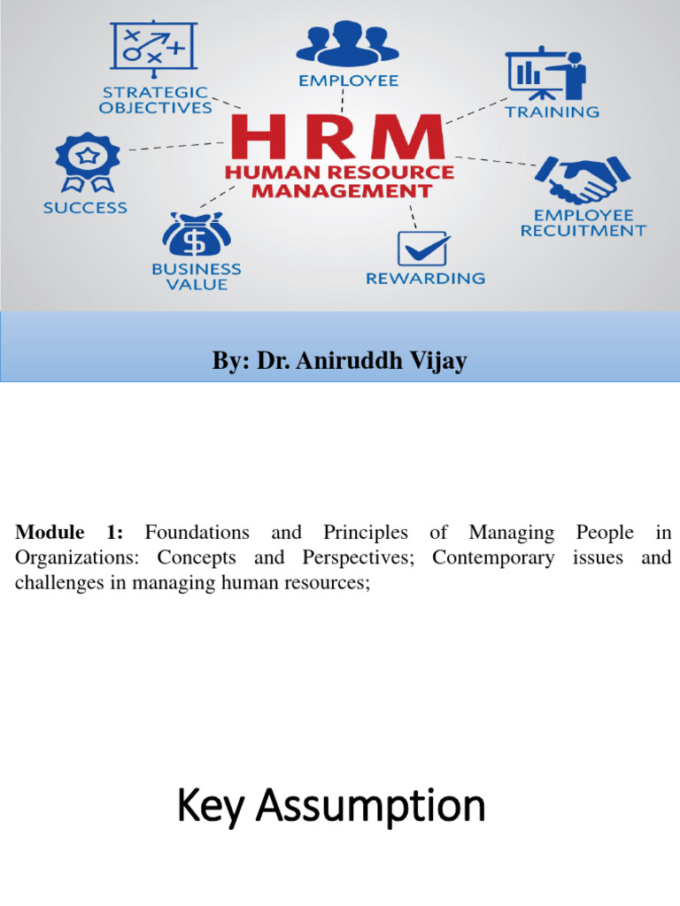 Unit 1 HRM | PDF | Human Resources | Human Resource Management