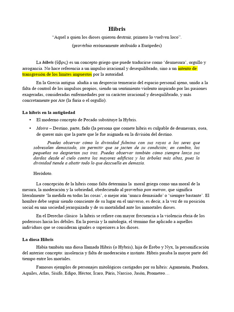 Hybris y Lady Macbeth | PDF | Doctrinas Catolicas | Orgullo