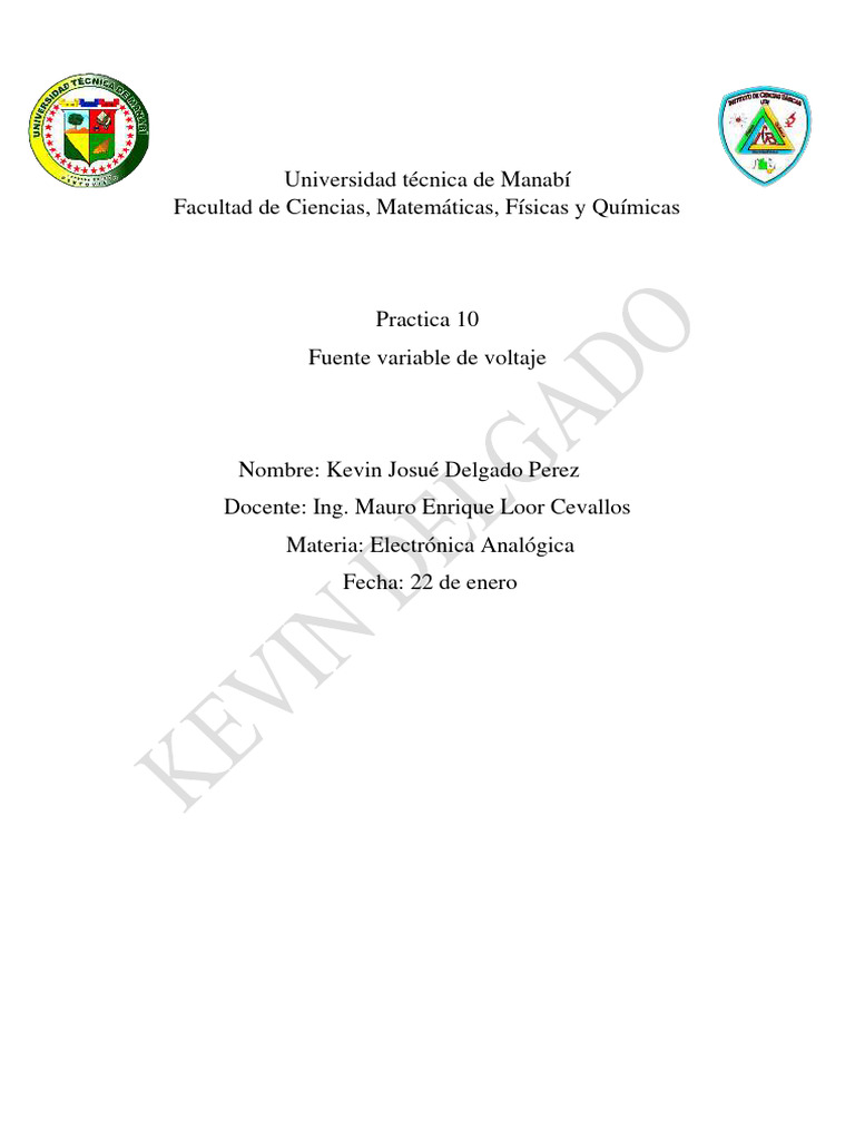 Practica 10 KEVIN DELGADO | PDF