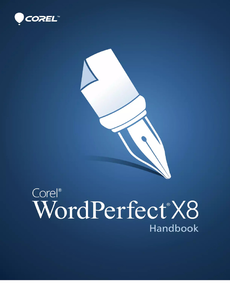 Manual Corel WordPerfect Office X8 Standard (282 Páginas) | PDF