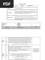 UDL Lesson Plan Template | PDF | Learning | Lesson Plan