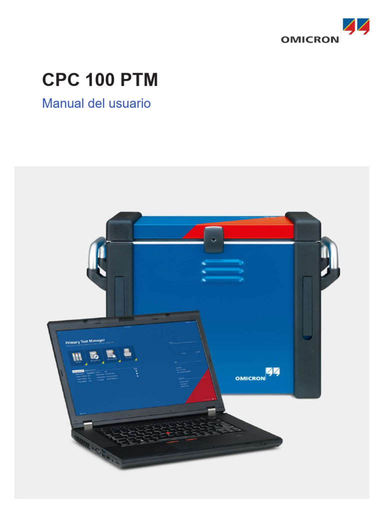 CPC 100 PTM User Manual ESP | PDF