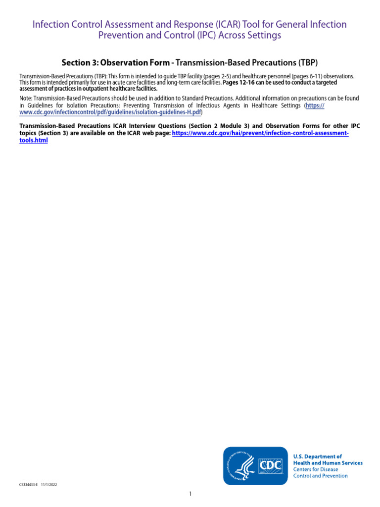 Ipc Obs Form TBP | PDF