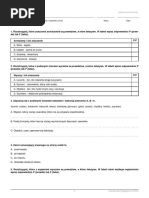 Arkusz E8 Hobbit | PDF