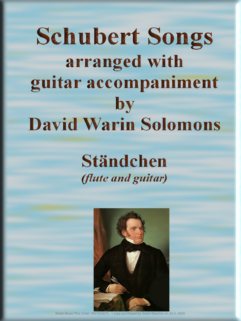 Standchen Leise Flehen Meine Lieder For Flute and Guitar | PDF