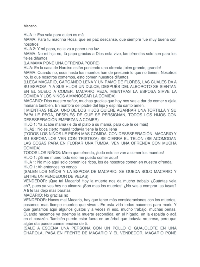 Macario | PDF