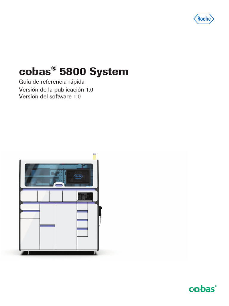 Manual Cobas 5800 NAAT | PDF | Software | Reacción en cadena de la polimerasa