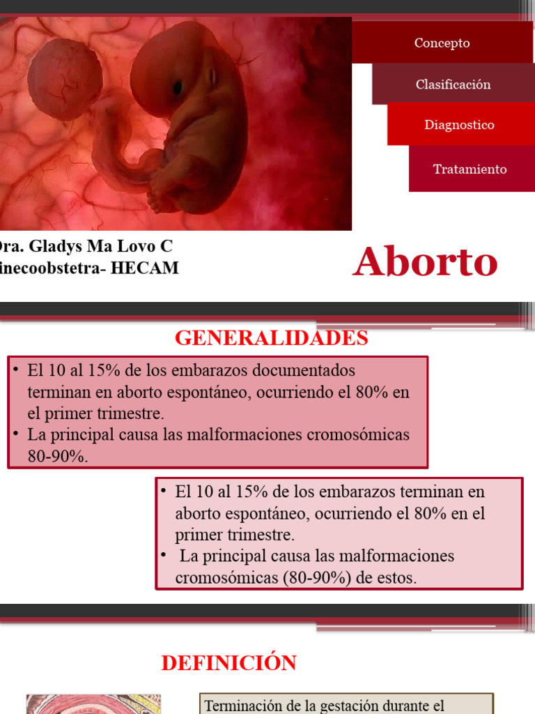 Aborto | PDF | El embarazo | Aborto