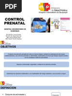 Control Prenatal GPC 2016 MSP | PDF | El embarazo | Parto prematuro