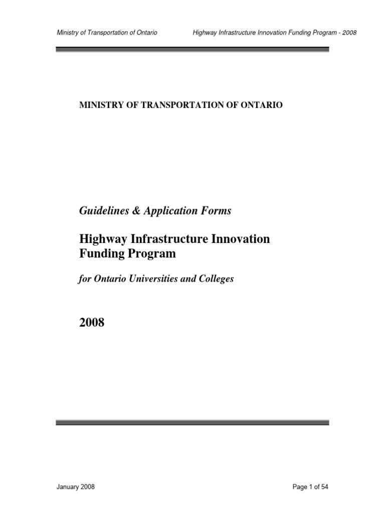 Hiifp Guidelines | PDF | Traffic | Occupational Safety And Health