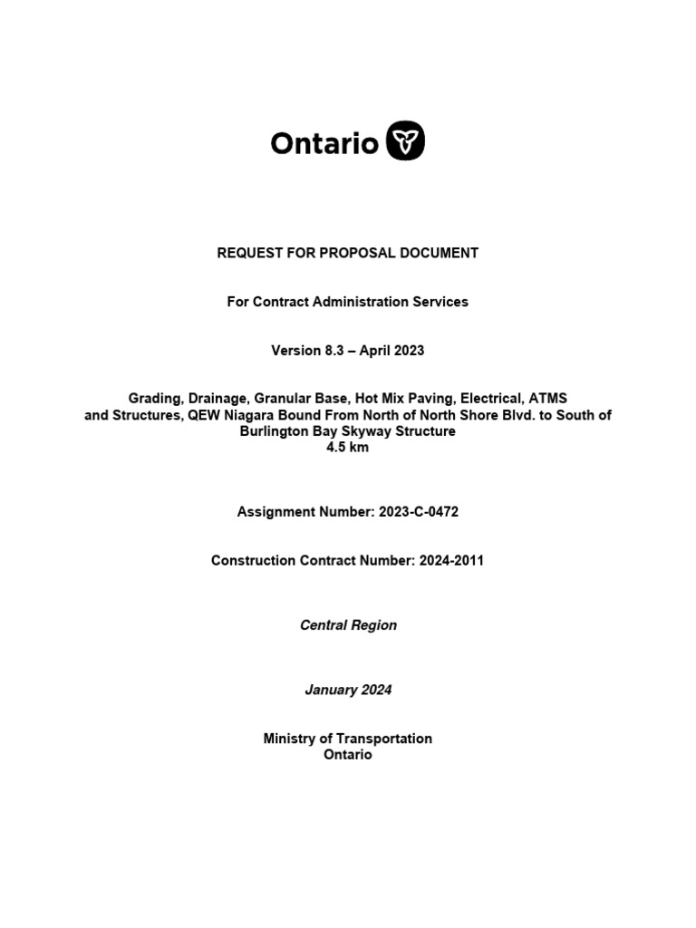 RFP 2023-C-0472 | PDF | Request For Proposal | Joint Venture