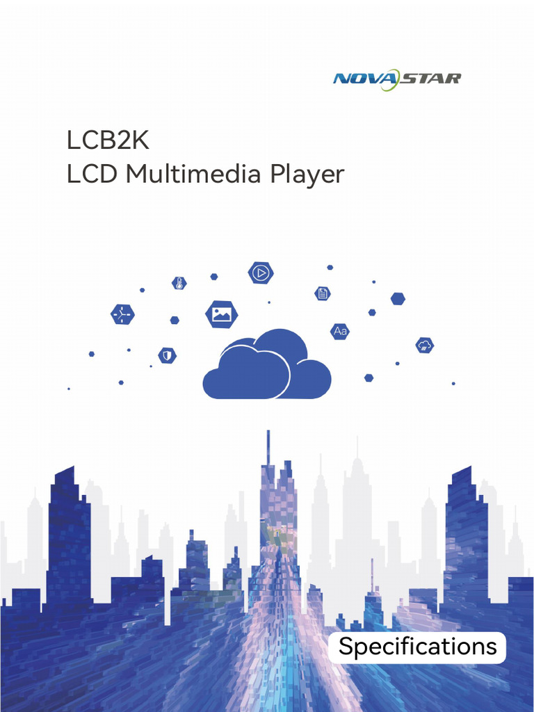 LCB2K LCD Multimedia Player Specifications V1.0.2 | PDF | Usb | Wi Fi