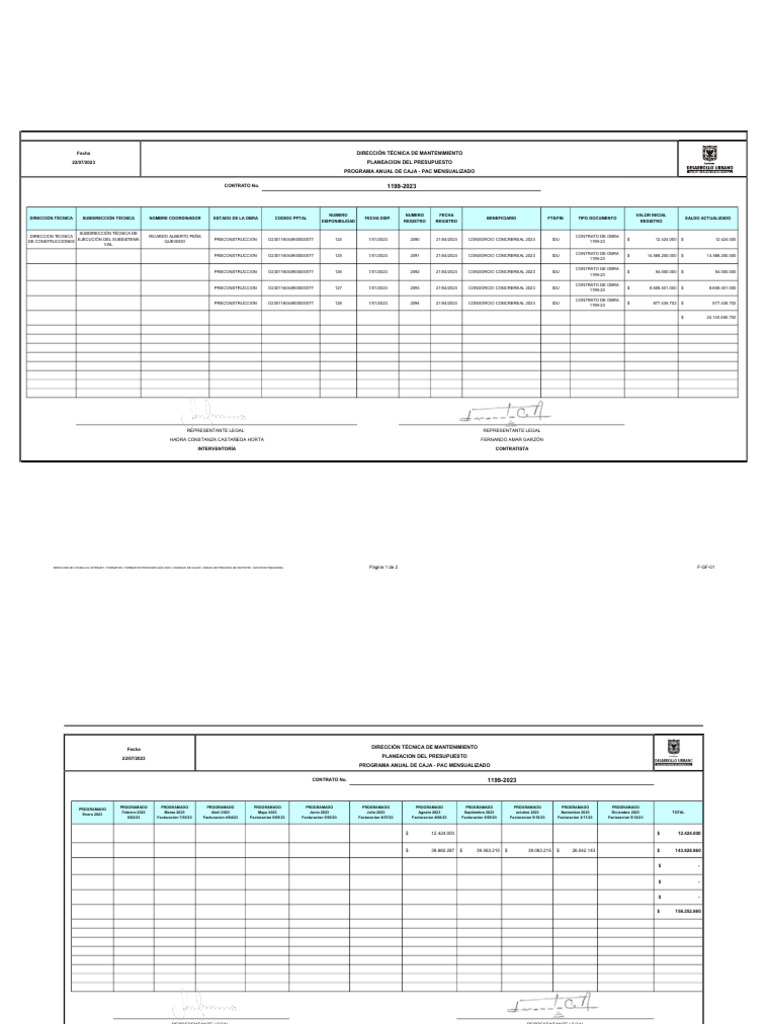 PAC-CONTRATO-IDU - 1199 - 2023-v2 - 22072023 - Firmado | PDF | Informática