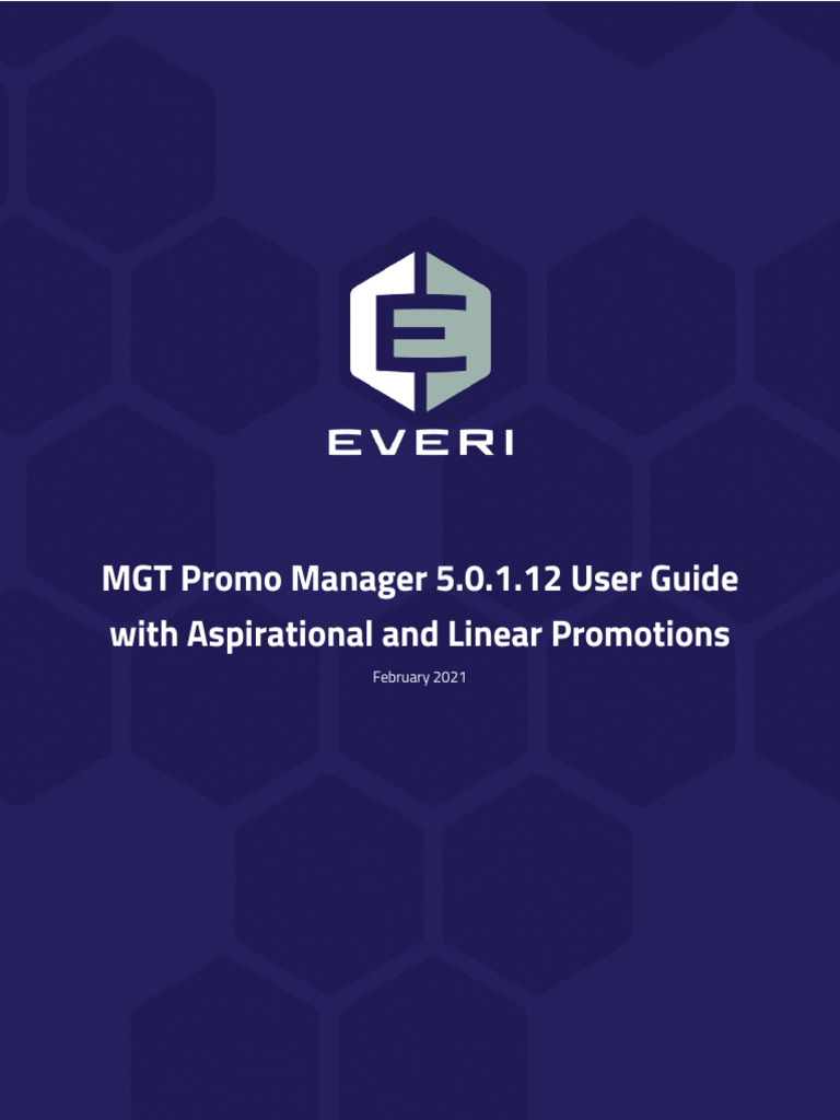 Promo 5.0.1.12 With Aspirational and Linear User Guide Feb 2021 | PDF ...