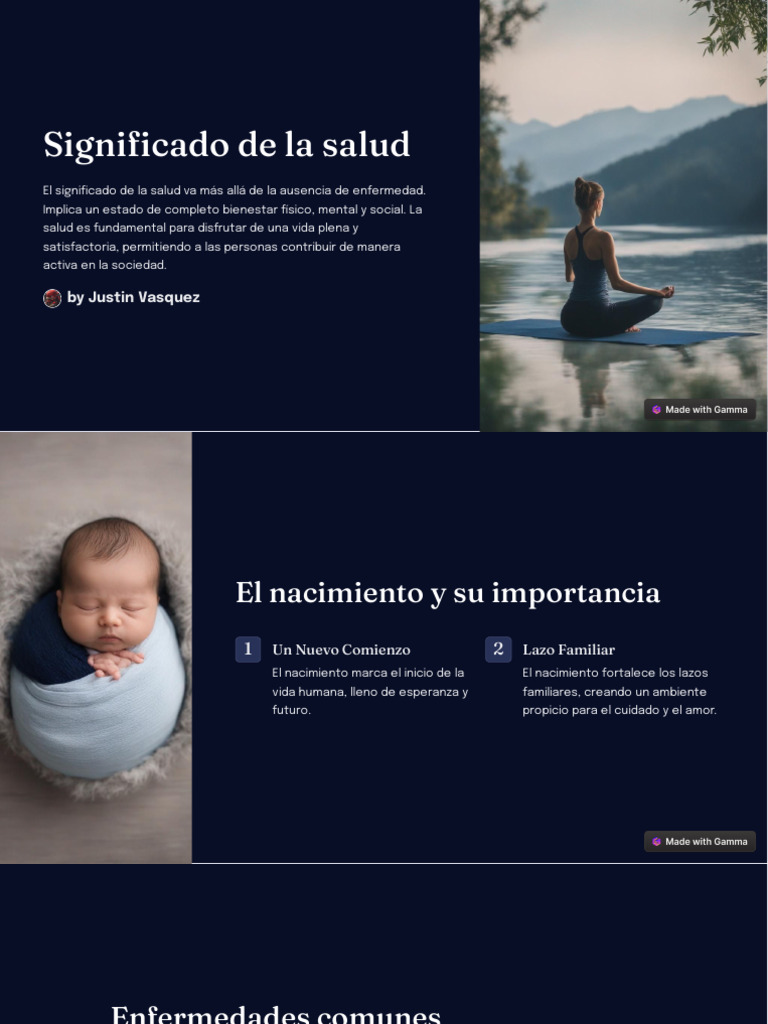 Significado de La Salud | PDF