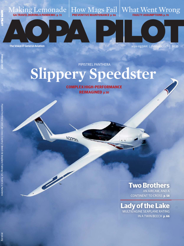 Aopa Pilot 202102 | PDF | Air Traffic Control | Federal Aviation ...