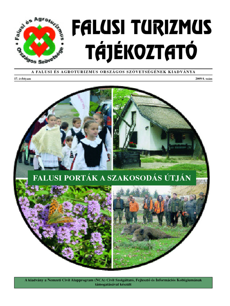 Falusi Turizmus Tájékoztató | PDF