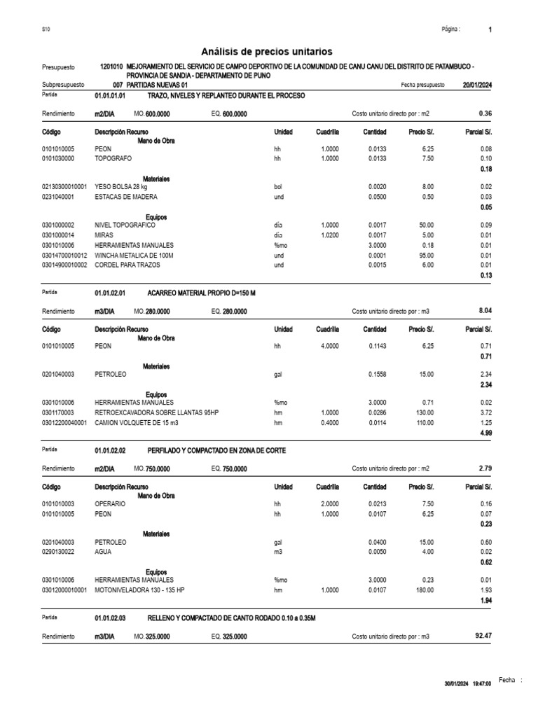 07 Acu Adicional de Obra | PDF