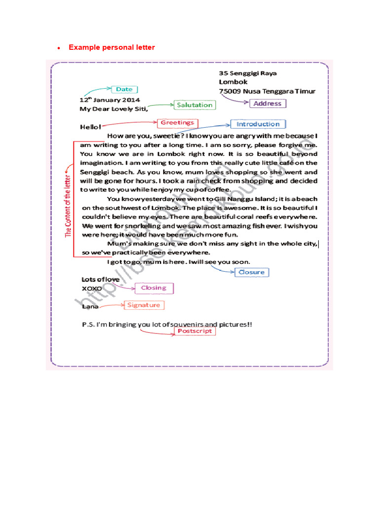 Contoh Letters | PDF