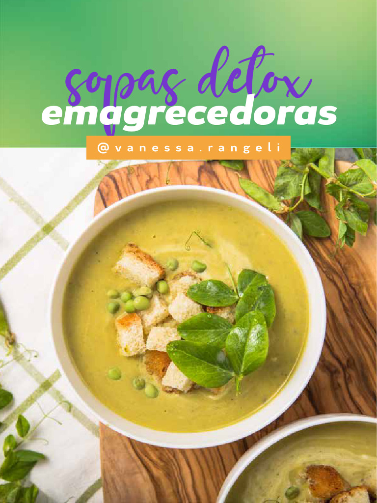 Sopas Detox | PDF | Caldo | Culináriar