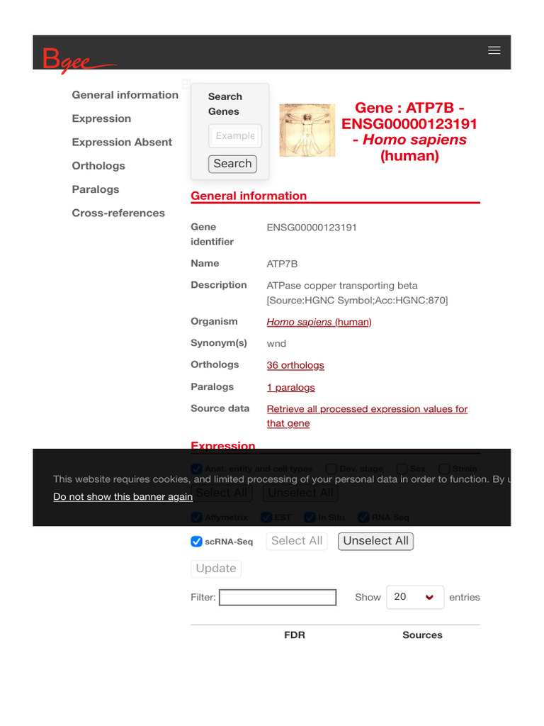 ATP7B Expression in Human | PDF | Biostatistics | Mathematical And ...