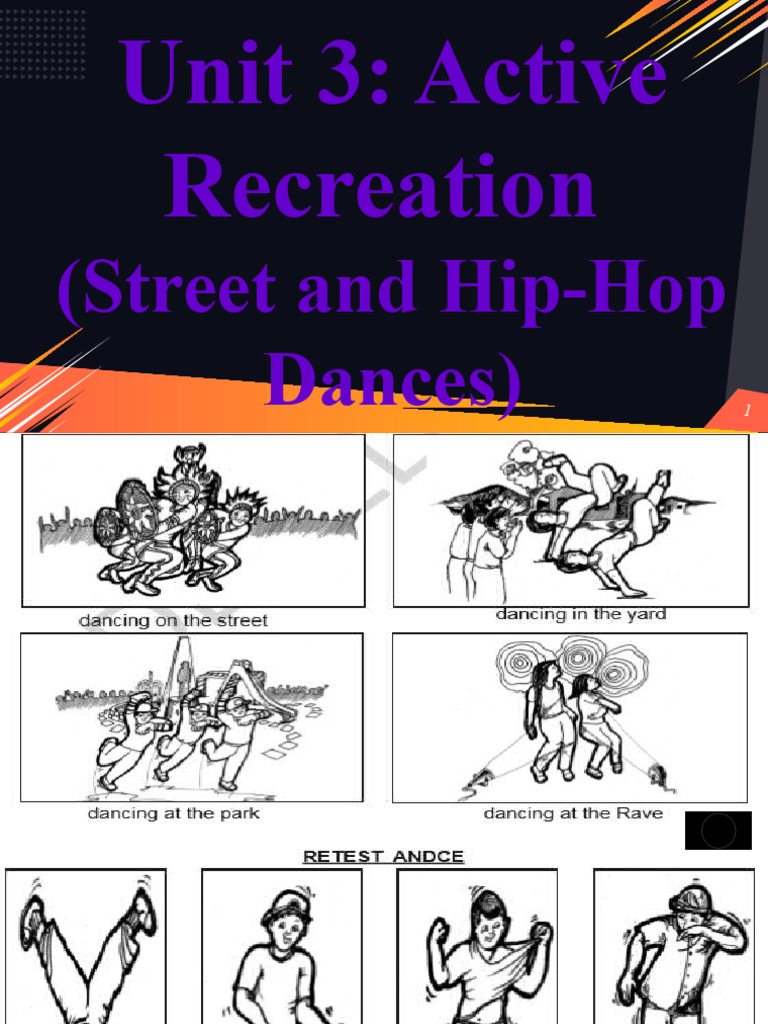 Unit 3: Active Recreation: (Street and Hip-Hop Dances) | PDF | Hip Hop ...